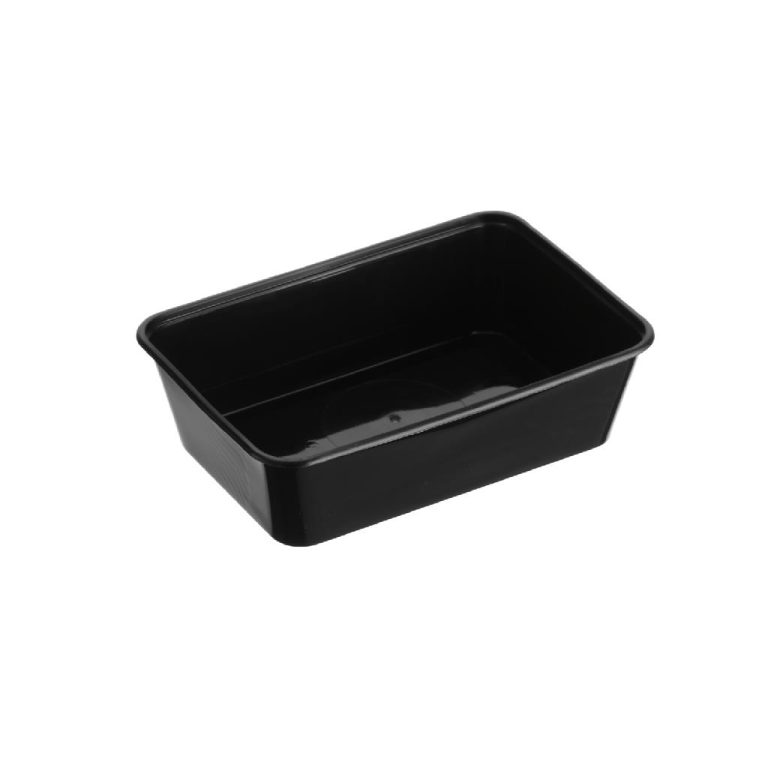 GENFAC 500ML RECT CONT ***BLACK*** (10X50) **CLEARANCE** – Port ...